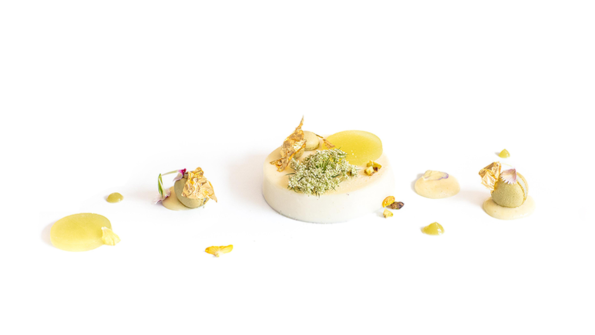 Cinnamon Panna Cotta with Melon Jelly | JAN Online